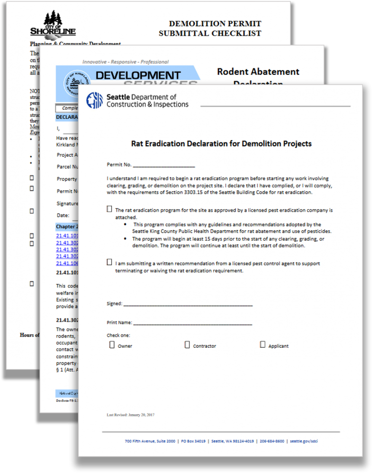 FAQs: Rat abatement for demolition